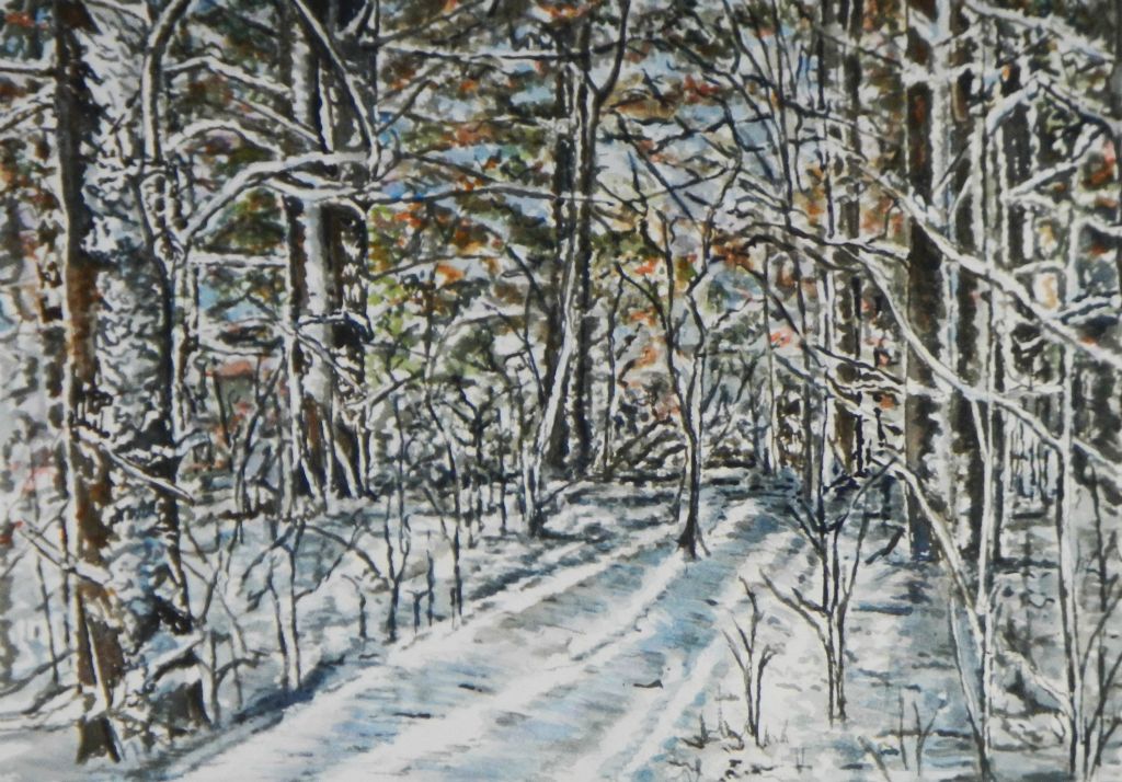 Landscape Watercolor Paintings | Artist Jean Apgar