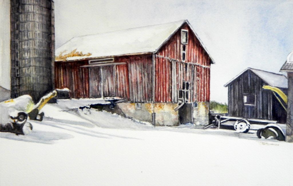 Landscape Watercolor Paintings | Artist Jean Apgar