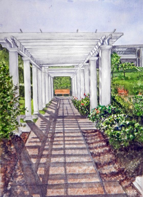 Landscape Watercolor Paintings | Artist Jean Apgar