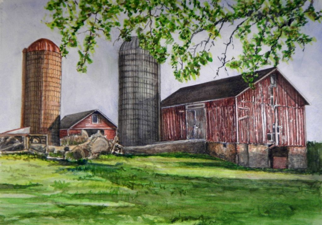 Landscape Watercolor Paintings | Artist Jean Apgar